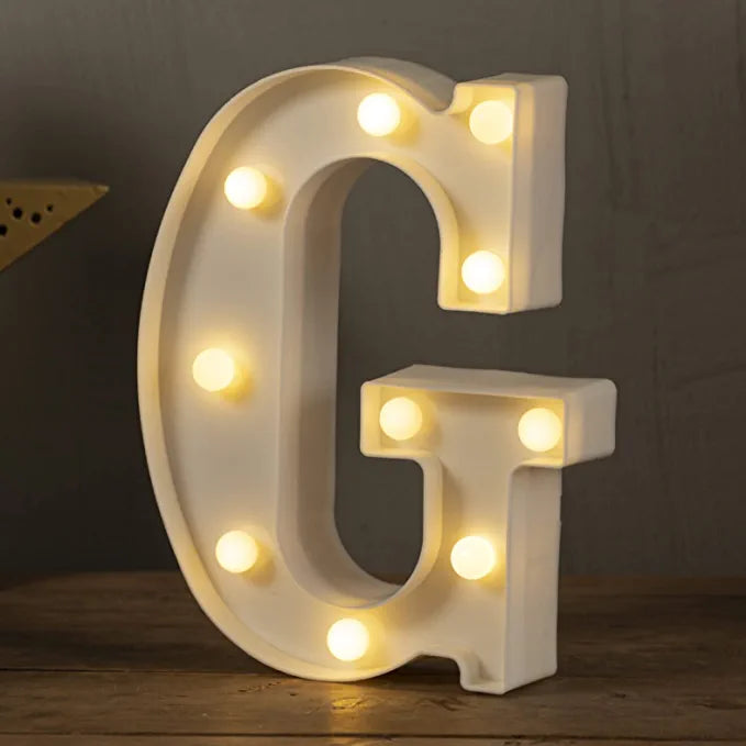 Marquee LED Lights Letter - G – Snow Fair