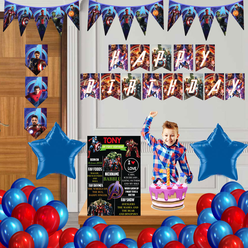 Snow Fair Premium Avengers Theme Combo Kit-1